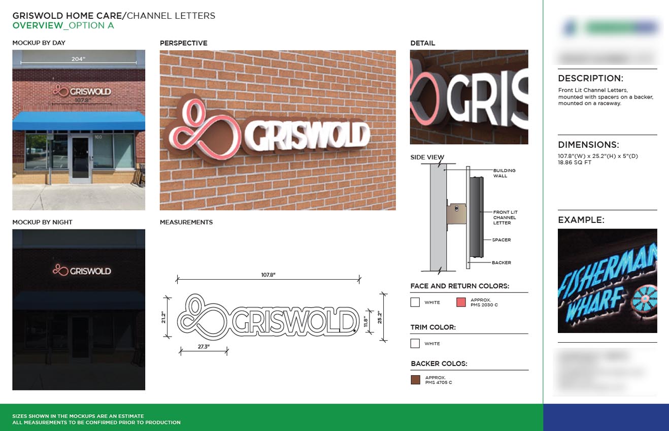 Professional Custom Channel Letters Design for Sign Companies